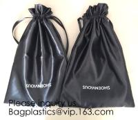 China Satin Gift Bag For Gym,Low MOQ Customized Logo Size Satin Drawstring Bag,Drawstring Pouch For Cosmetic, bagease package for sale