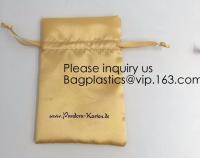 China Gift Wedding Satin Favor Bags,Luxury Satin gift Drawstring Bags,Drawstring Bag For Ring,Cosmetic Bag , Make Up Bag pack for sale