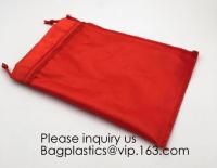 China Customized Satin Lingerie Sock Packaging Bag,Colorful Satin Bag For Hair Packaging,Green Pink Rose Gold Satin Drawstring for sale