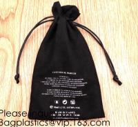 China Soft Cotton Flannel Dust Bag With Drawstring/Flap,Natural color, off white color, white color, black color, red, product for sale