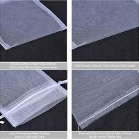 China organza envelope flap gift packaging pouch with button,Christmas gift bag/wedding organza mesh gift drawstring bag PACK for sale