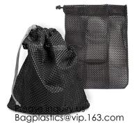 China Lingerie Mesh Bags OEM Mesh Laundry Bags,Large Capacity Mesh Drawstring Laundry Bag Washable Reusable Cloth Bag Promotio for sale