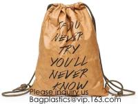 China Drawstring Backpack - Tyvek Bag Paper bag,Waterproof Tyvek Bag for Gym or Travel, Inside Zippered Pocket Backpack Colorf for sale