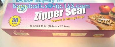 China Zipper Seal Food Storage Bag, Zipper Seal Freezer Bag, Zipper Seal Food Storage Bag, Zipper Seal Sandwich Bag for sale