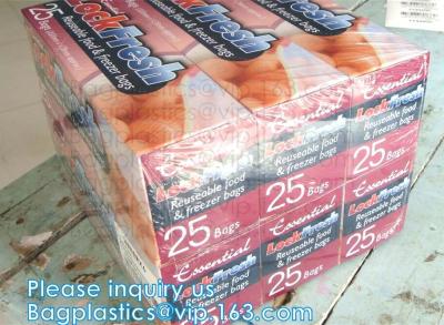 China Compostable, Zipper slider bags, Food Grade Reusable Pe Plastic Poly Packaging Double Zip Lock Bag Corn starch bags for sale