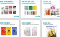 China Plastic zipper packing bag Plastic zipper packing bag with handle CORN ZIPPER BAGS, CORN STARCH ZIP LOCK BAGS PACKRITE for sale