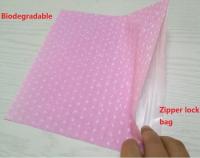China Biodegradable corn starch packing clear k bag custom printed zipper bags plastic k bag, Food Grade LDPE Pla for sale
