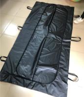 China Body bags, CE Death Body Bag For Virus Infected Patient Black Body Mortuary Bags For Dead Bodies Corpse Storage Bag for sale