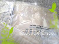 China Corn Starch Compostable Plastic Biodegradable Food PLA Plastic k Bags matte k bags for underwear, CORN BAGS for sale
