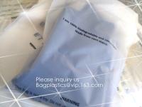 China Biodegradable plastic zipper bag t-shirt zip lock food packaging bags,Resealable Zip Lock Bags, Food, Gift, Household for sale