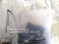 China Biodegradable plastic zipper bag t-shirt zip lock food packaging bags,Resealable Zip Lock Bags, Food, Gift, Household for sale