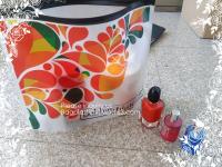 China Custom Logo Apparel Zipper Clear Plastic PVC Slider Zipper Bag Cosmetic/Storage bag slider zip lock packing bag zipper for sale