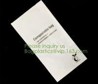China PLA clear film bags, PLA clear bags, PLA sel seal eco friendly compostable corn starch 100% biodegradable plastic bag for sale