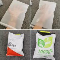 China Bagease Bagplastics Eco friendly flower seeds package brown white Kraft paper food pouch compostable PLA snack bags for sale