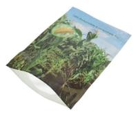China eco friendly Custom Printed 100% Biodegradable food packing bag shopping pla filament bags block bottom coffee pack bags for sale