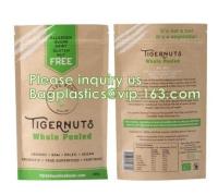 China biodegradable bag Child proof bag Stock pouch Flat bottom pouch Stand up pouches Kraft paper bag Food packaging bag coff for sale