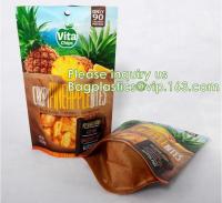 China Three side seal bag Stand up bag Automatic packaging film Special shape bag Fin/lap seal with gusset bag Stand up zipper for sale