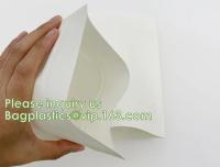 China Bagease Bagplastics Brown Kraft Compostable k Food Standup White Resealable Big Stock Plain Paper Bags for sale