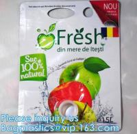 China Amazon Best seller Juice Fresh Food Packaging FDA 80ml Stand Up Spout Pouch With Double k Reusable Plastic Bag for sale