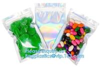 China Bagease, Bagplastics, Cosmetic pack, Glitter bags Shiny bags Mylar bags Hologram bags glitter shiny mylar Holographic for sale