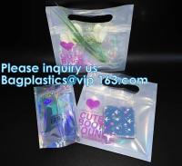 China mylar zipper bags Three side seal bags bags with clear front Spout pouches Plastic bag Paper products Pill packages for sale