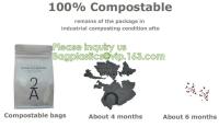 China Bagease Custom Printed Biodegradable Compostable Pla Kraft Paper Flat Bottom Luxury Coffee Beans Pouch Packaging Bags for sale