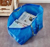China Reusable Large Jumbo Storage Luggage pp bag woven With Zipper Strong Handle Packing Extra Strong Pp Woven Sack Bag for sale