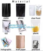 China Biodegradable Reusable Snack Storage Bag Keep Food Fresh, ziplock smell proof stand up pouch mylar bags for sale