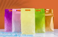China Foil Food Packaging Metallized Zipper Standing Up Pouch Bag, Foil Lined, High Barrier, Moisture Proof for sale