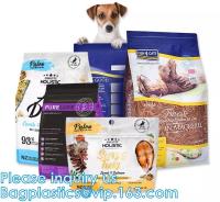 China Zipper seal, zip seal, slider seal Square Block Bottom Bags With Side Gusset, Bopp Block Flat Bottom Bag for sale