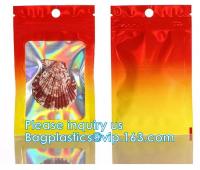 China Gradient Color Laser Jewelry Sealed Ziplock Packing Bag, Mobile Phone Case, Acne Patch Cosmetic pouch bags for sale