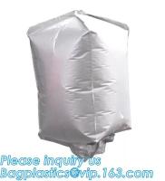China Large Vacuum Aluminum Foil Cubic Packing Machine Bag Big Three Dimension Jumbo Bags 1000kg 1.5 Ton for sale
