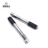 China Steel Injection Packers M8 Flat Head Nipple 16x120mm for Concrete Crack Repair for sale