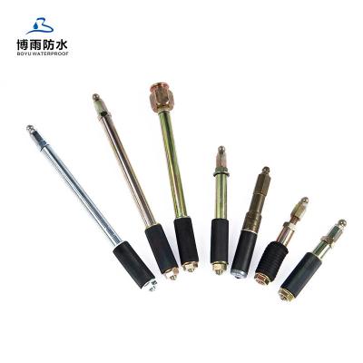 China Aluminum Injection Packers 13mm x 200mm A20 Grouting Waterproof for Concrete Crack Repair for sale