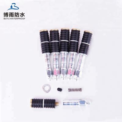 China Steel Epoxy Resin Injection Packers 13x80mm for Concrete Crack Waterproofing for sale