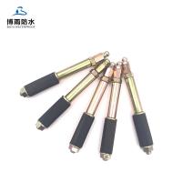 China Aluminum Injection Packers 13mm x 200mm A20 Grouting Waterproof for Concrete Crack Repair for sale