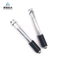 China Flat Button Head Grouting Steel Injection Packers with Core Material Steel 16*125mm for sale