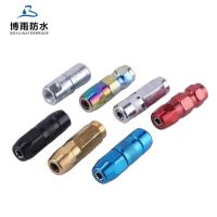 China Flat Button Head Grouting Steel Injection Packers with Core Material Steel 16*125mm for sale