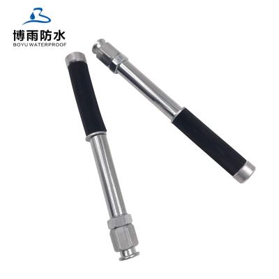 China Steel Injection Packers 18x170mm M8 Flat Head for Concrete Waterproofing Building Coating Grey for sale