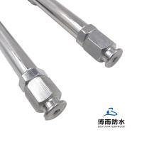 China Steel Injection Packers 18x170mm M8 Flat Head for Concrete Waterproofing Building Coating Grey for sale