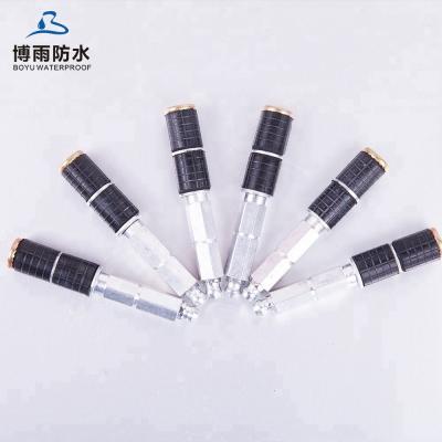 China Aluminum Grouting Injection Packers 13x100mm A10 for Concrete Crack Waterproofing for sale
