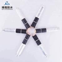 China Aluminum Grouting Injection Packers 13x100mm A10 for Concrete Crack Waterproofing for sale
