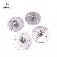 China Grey Flat Head Aluminum Injection Packers for Steel Waterproof Materials Grouting for sale