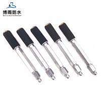 China Aluminum Core High Pressure Grout Injection Packer 10mm 13mm Removable Head for sale
