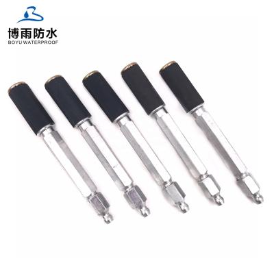 China Aluminum Core High Pressure Grout Injection Packer 10mm 13mm Removable Head for sale