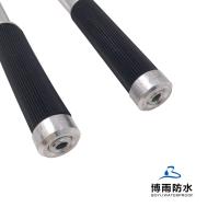 China Flat Head Nipple M8 Injection Packer Steel 18x170mm Customizable Concrete Leak Repair for sale