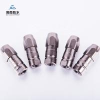 China Stainless Steel Grease Nipples Injection Packers Coupler Parts 10000 PSI for Construction Joint for sale