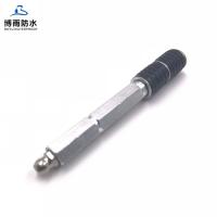 China Aluminum Rubber Injection Packers 13mm x 100mm A10 for Concrete Crack Repair for sale