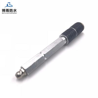 China Aluminum Rubber Injection Packers 13mm x 100mm A10 for Concrete Crack Repair for sale