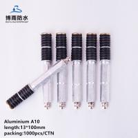 China Aluminum Water Stop Injection Packer 13mm x 80mm A8 for Concrete Crack Grouting for sale